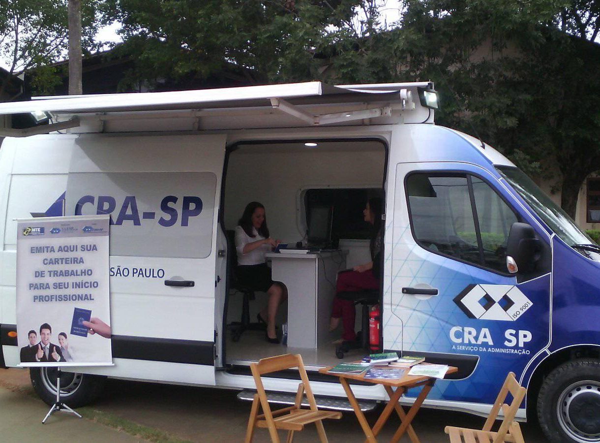 Serviço: CRA-SP Móvel oferece emissão de Carteira de Trabalho | Notícias