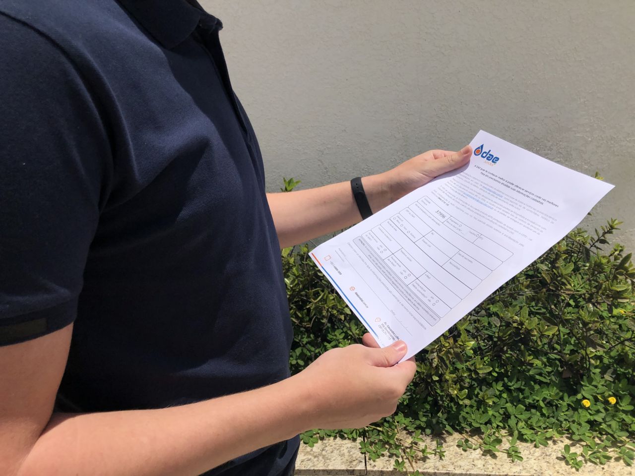 Clientes DAE receberão formulário para complementar cadastro | Notícias